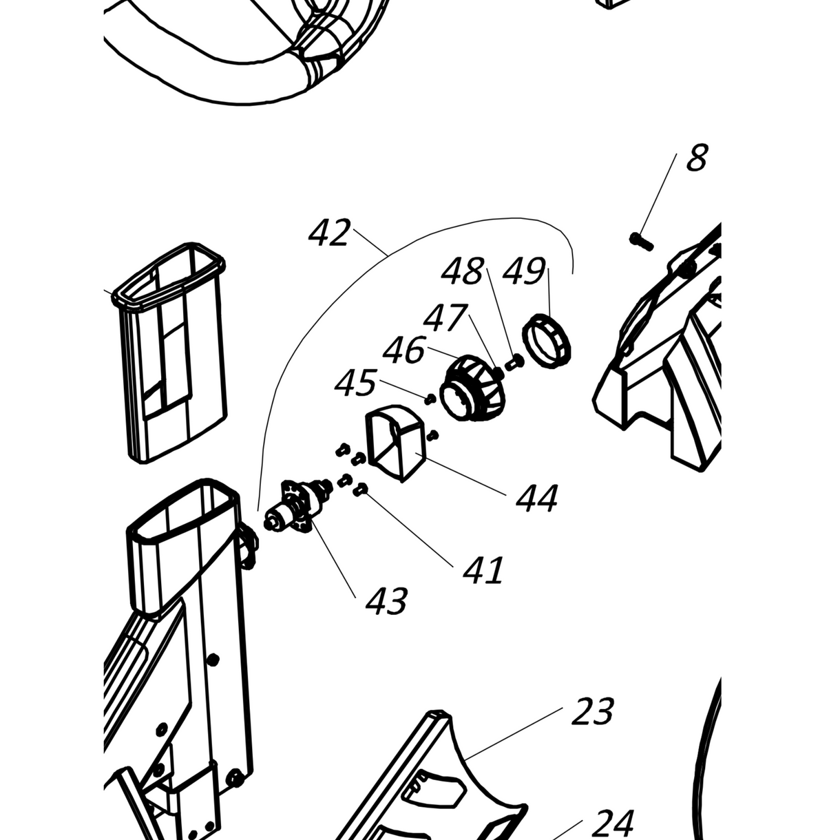 Stages SC2 Pop Pin Assembly (000-7723) | SC3 FitLoc Upgrade Option ...